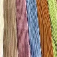 China Miyake Satin Striped Crepe Woven Fabric 55 Inch for sale