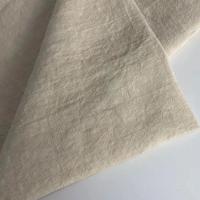 China Soft Breathable Stonewashed Ramie Blend Linen Cotton Fabric Plain Dyed for sale