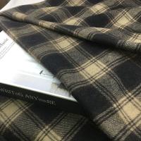 China Tartan Check Woolen Plaid Tweed Wool Fabric Sustainable 600gsm for sale