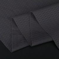China Mesh Yoga 80% Nylon 20% Spandex Stretch Knitted Fabric Texture for sale