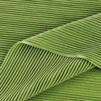China Supple Stretch Plisse 100% Polyester Pleated Fabric Stripe Fluid 200g for sale