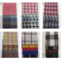 China Check Shirt Yarn Dyed Plaid Cotton Fabric Brushed Tartan Woven for sale