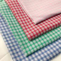 China Check Shirt Yarn Dyed Plaid Cotton Fabric Brushed Tartan Woven for sale