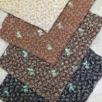 China Floral Chiffon Embroidered Print Sequin Fabric Polyester Glitter for sale