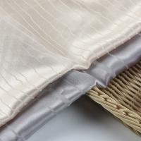 China Sand Washed Jacquard 51% Rayon 49% Viscose Satin Fabric For Dress for sale