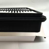 China 17801-11130 Engine Air Filter Fits Toyota Prado 1GD Diesel Engine, Cross Ref A1532, 270×218×67mm White Pleated Paper with Black Plastic Housing, OE Standard & Easy Installation for sale