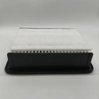 China 17801-11130 Engine Air Filter Fits Toyota Prado 1GD Diesel Engine, Cross Ref A1532, 270×218×67mm White Pleated Paper with Black Plastic Housing, OE Standard & Easy Installation for sale