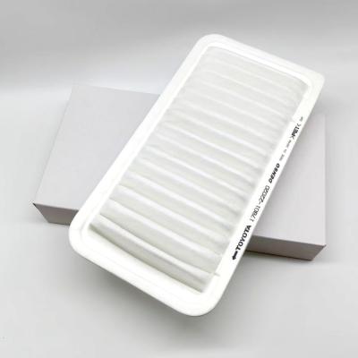 China 17801-22020 Engine Air Filter Fits Toyota GT86 & Subaru BRZ Cross Ref PP1495 290×150×48mm White Pleated Non-Woven Fabric with Full Seal Frame OE Standard & Easy Installation for sale