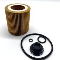 China 11427640862 Engine Oil Filter Cartridge Fits BMW N20 N55 Turbo Engine , Cross Ref HU816Z KIT, Ø74×79mm Yellow Composite Filter Paper with Full O-Ring Set, OE Standard & Easy Installation for sale
