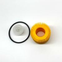 China 04152-37010 Engine Oil Filter Cartridge Fits Toyota Prius Corolla 1.8L Cross Ref 04152-YZZA6, Ø61×57mm Yellow Synthetic Filter Paper with Full O-Ring Accessories, OE Standard & Easy Installation for sale