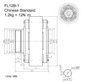 China Magnetic particle clutch for printing machines with low MOQ for sale