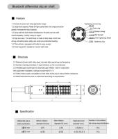 China factory direct sales  differential slip air  shaft 1 for slitting machine for sale