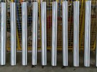 China Aluminium Guide Roller Industrial Anodized Aluminum Roller for sale