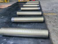 China Deep Processing Industry Aluminum Guide Roller Idler Rollers Conveyor Drive Roller with Hard Oxidation for sale