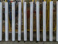 China Manufacture Supply Directly Conveyor Carrier Idler Aluminium Guide Roller for sale