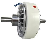 China High quality double shaft magnetic powder clutch/magnetic particle clutch factory price for sale