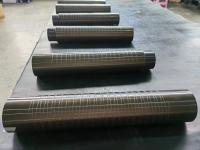 China Aluminum idler roller hard anodized aluminum conveyor roller for printing industry for sale