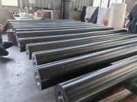 China Aluminum idler roller hard anodized aluminum conveyor roller for printing industry for sale
