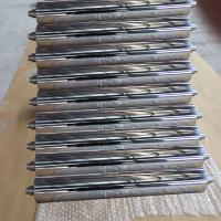 China high quality precision mirror finish aluminum idler roller film blown machine traction aluminum roller for sale
