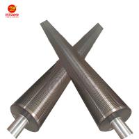 China High Precision Aluminum Alloy Guide Roller For Printing Machine rubber roller of printing and packaging industry for sale