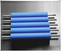 China Polyurethane rubber coated  roller for sale