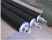 China Polyurethane rubber coated  roller for sale