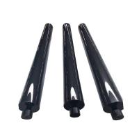 China Extruder custom stainless steel nbr cast rubber roller for printing and dyeing industry for sale