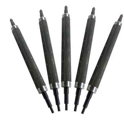 China Steel 3inch 6 inch pneumatic core expansion expanding inflating air shaft price for slitting machine slitter rewinder machine for sale