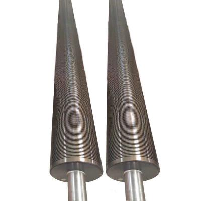 China Roller aluminum low resistance wear resistance guide aluminum idler roller for printing and packaging for sale