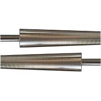 China Roller aluminum low resistance wear resistance guide aluminum idler roller for printing and packaging for sale