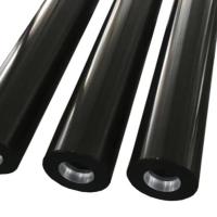 China Mirror Anode Hard Oxidation Hv700 Shafts Idler Extruded Tubes Aluminum Rollers for sale