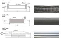 China Plastic machinery Aluminum Alloy Guide Roller for printing machine for sale