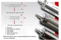 China 3 Inch Leaf Type Pneumatictype of air expansion shaft apply to gravure printing and slitting machines for sale