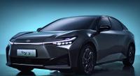 China Black Electric EV Car TOYOTA BZ3 2022 2023 517km Range Adult Sedan for sale