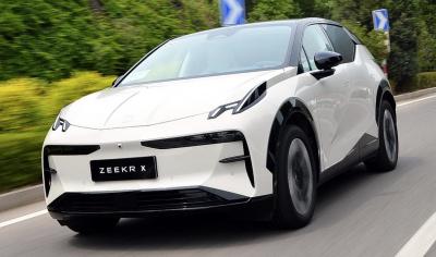China Zeekr X 4 Seats Electric EV Car 100 Miles Range Front Wheel Drive for sale