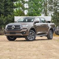 China Chrome Grille Pickup Truck Cars Pao Elite Big Double Diesel 2.0T 2023 2WD GWM Poer for sale