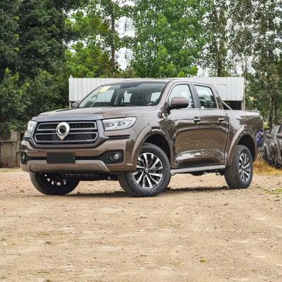 China Chrome Grille Pickup Truck Cars Pao Elite Big Double Diesel 2.0T 2023 2WD GWM Poer for sale