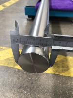 China 5mm- 300mm 0.2in-11.8in GR2 GR5 GR9 G23 ASTM B348 AMS 4928 Round Polished Turned Bar Rods Titanium Round Bar For Medical for sale