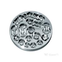 China 98 X 10mm Titanium Disc 3.86 X 0.39inch Ti-6AL-4V ELI Round Polished Turned For Dental for sale