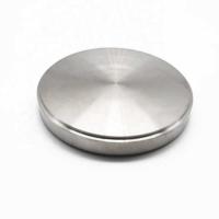 China 98 X 10mm Titanium Disc 3.86 X 0.39inch Ti-6AL-4V ELI Round Polished Turned For Dental for sale