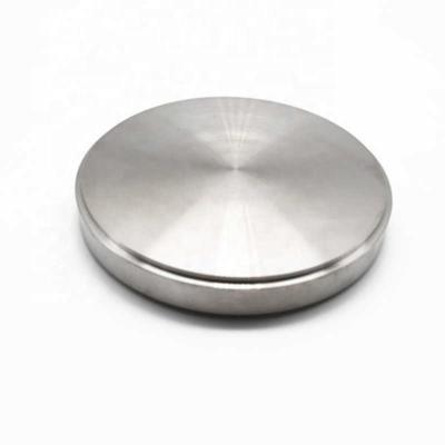 China 98 X 10mm Titanium Disc 3.86 X 0.39inch Ti-6AL-4V ELI Round Polished Turned For Dental for sale
