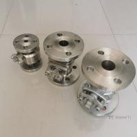 China Titanium Gate Valve Flange Ti Gr2 Gr5 Gr9 ASTM B381 ASTM B348 For Petrochemical for sale