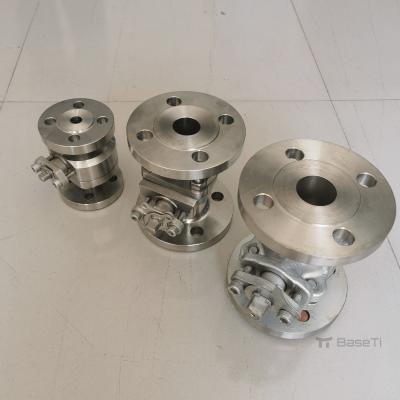 China Titanium Gate Valve Flange Ti Gr2 Gr5 Gr9 ASTM B381 ASTM B348 For Petrochemical for sale