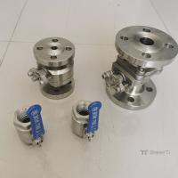 China Titanium Gate Valve Flange Ti Gr2 Gr5 Gr9 ASTM B381 ASTM B348 For Petrochemical for sale