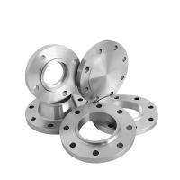 China Circular Weld Neck Titanium Pipe Flange Polished Turned GR1 2 5 7 12 ASME B16.5 B16.47 For Valves for sale