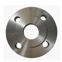 China Circular Weld Neck Titanium Pipe Flange Polished Turned GR1 2 5 7 12 ASME B16.5 B16.47 For Valves for sale