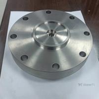 China Polished Turned Titanium Pipe Flange GR1 2 5 GR2 Titanium Weld Neck Flange For Marine Offshore Industry for sale