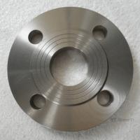 China Polished Turned Titanium Pipe Flange GR1 2 5 GR2 Titanium Weld Neck Flange For Marine Offshore Industry for sale