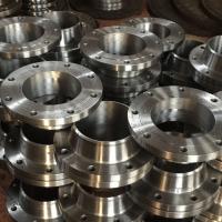 China Polished Turned Titanium Pipe Flange GR1 2 5 GR2 Titanium Weld Neck Flange For Marine Offshore Industry for sale