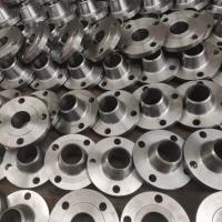 China Polished Turned Titanium Pipe Flange GR1 2 5 GR2 Titanium Weld Neck Flange For Marine Offshore Industry for sale